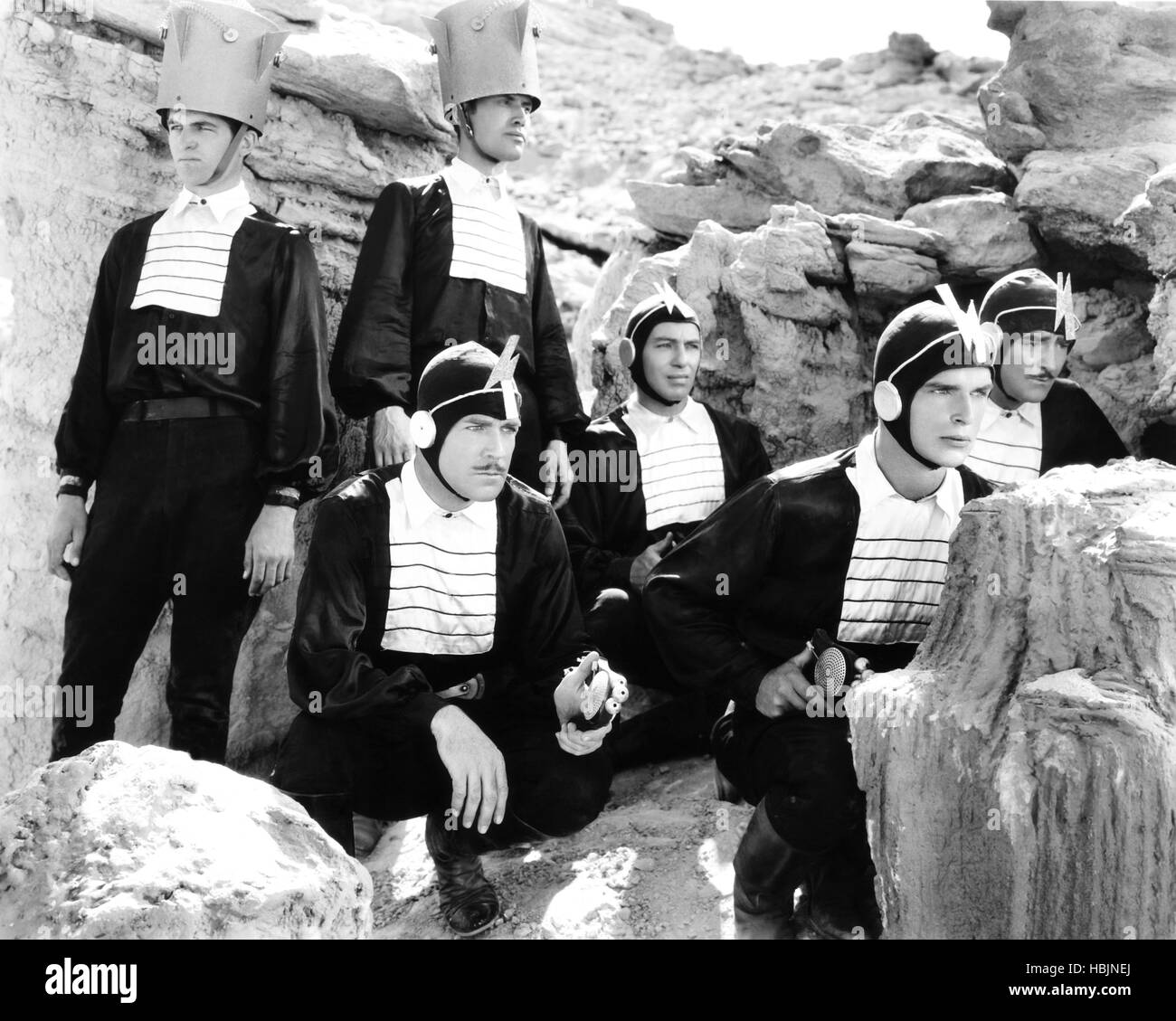 BUCK ROGERS, from left, Carl Knowles, Stanley Price, Reed Howes, (front ...