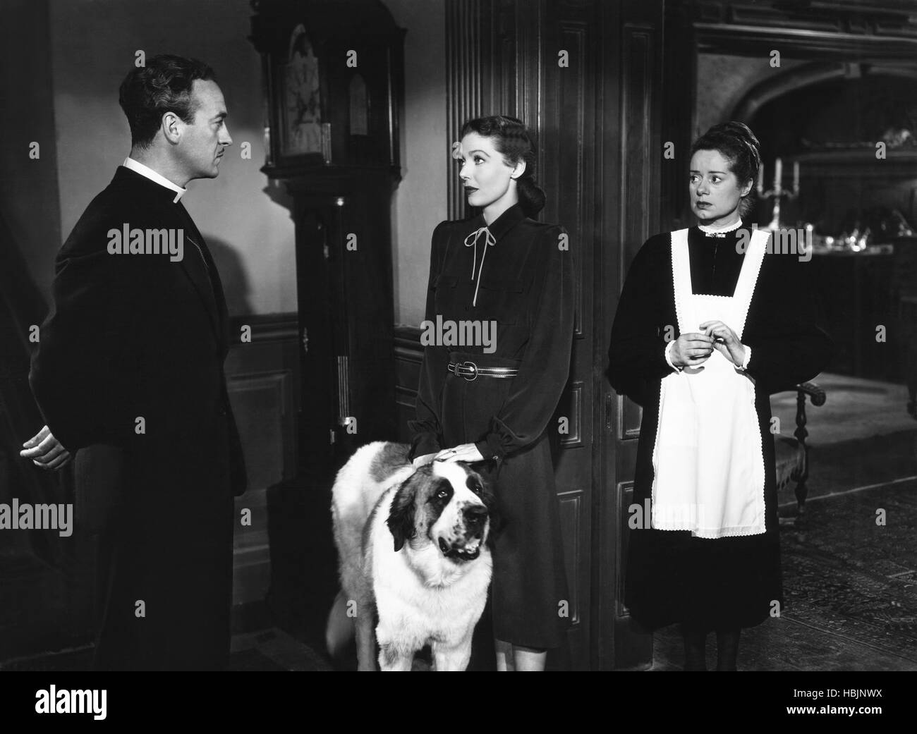 THE BISHOP'S WIFE, from left, David Niven, Loretta Young, Elsa ...