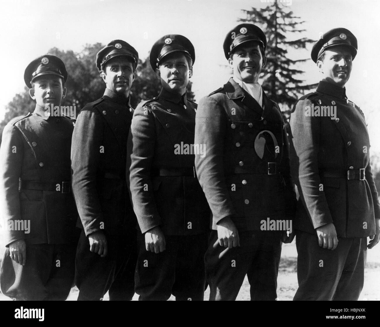 BLACK HAWK, Kirk Alyn (2nd from right), 1952 Stock Photo - Alamy