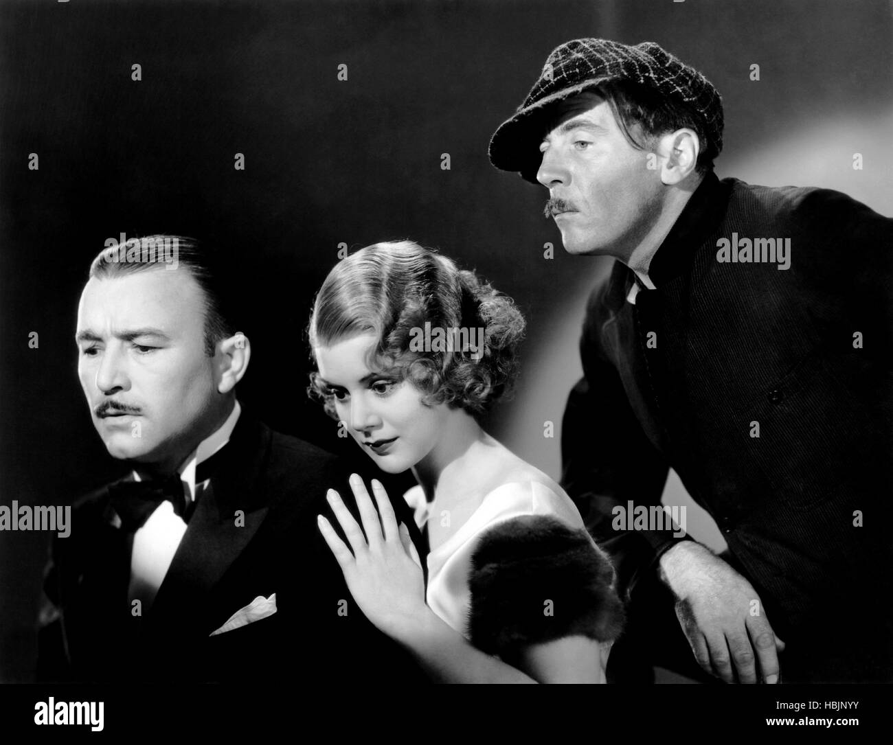 BLIND ADVENTURE, from left, Robert Armstrong, Helen Mack, Roland Young ...