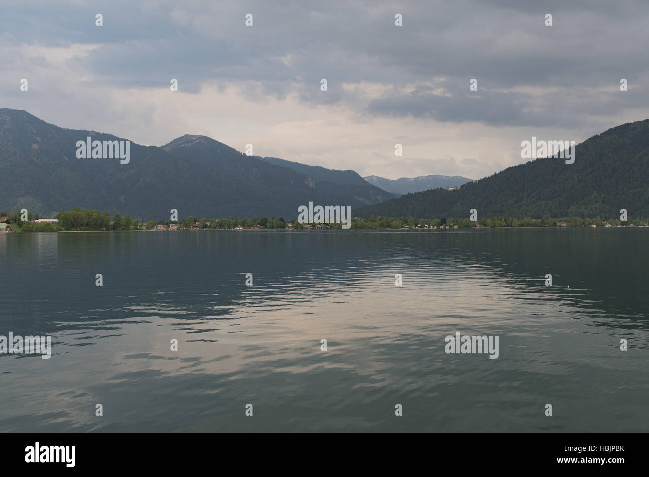 Tegernsee village at lake tegernsee hi-res stock photography and images ...