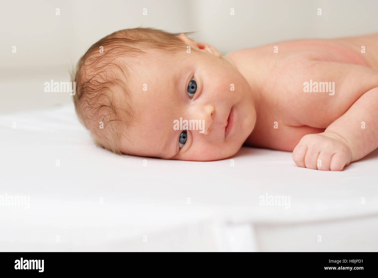 One month old baby Stock Photo - Alamy