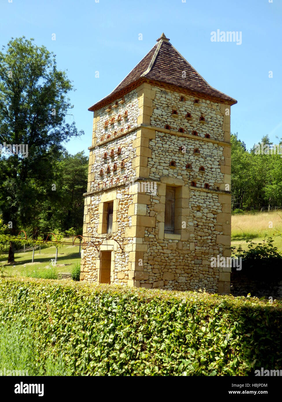 Pigeonnier in Dordogne, France Stock Photo - Alamy