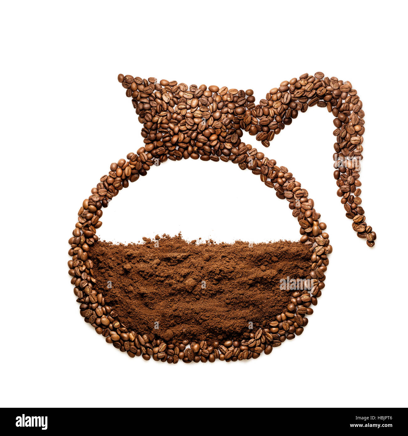 Coffee pot icon hi-res stock photography and images - Alamy