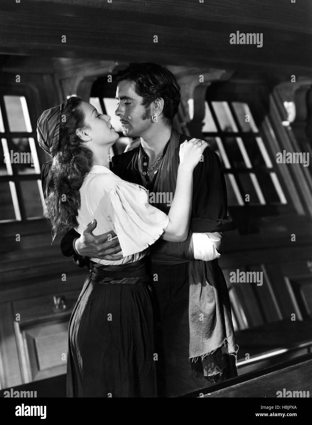 THE BLACK SWAN, Tyrone Power, 1942. TM and Copyright © 20th Century Fox ...