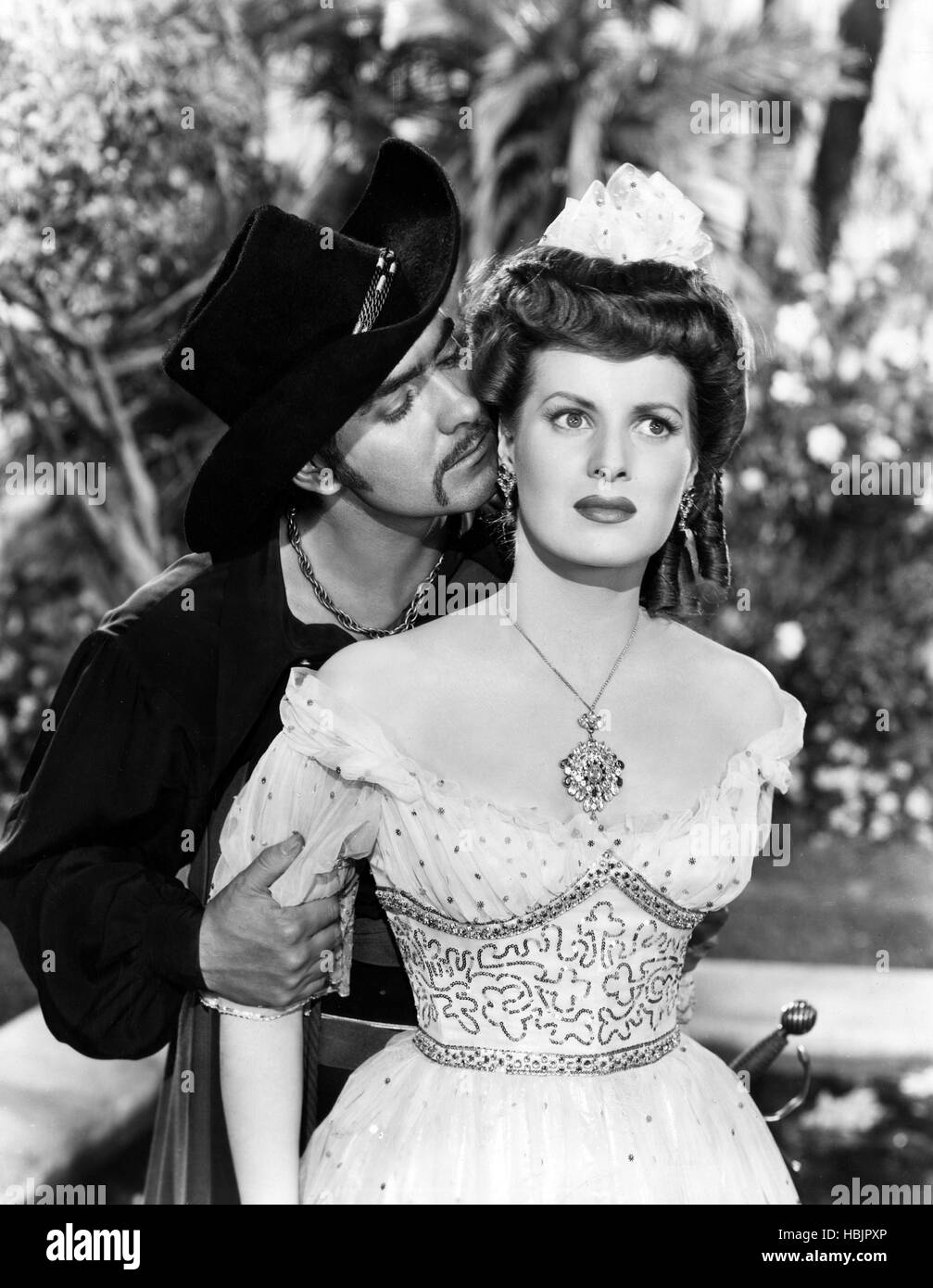 THE BLACK SWAN, Tyrone Power, Maureen O'Hara, 1942. TM and Copyright ...
