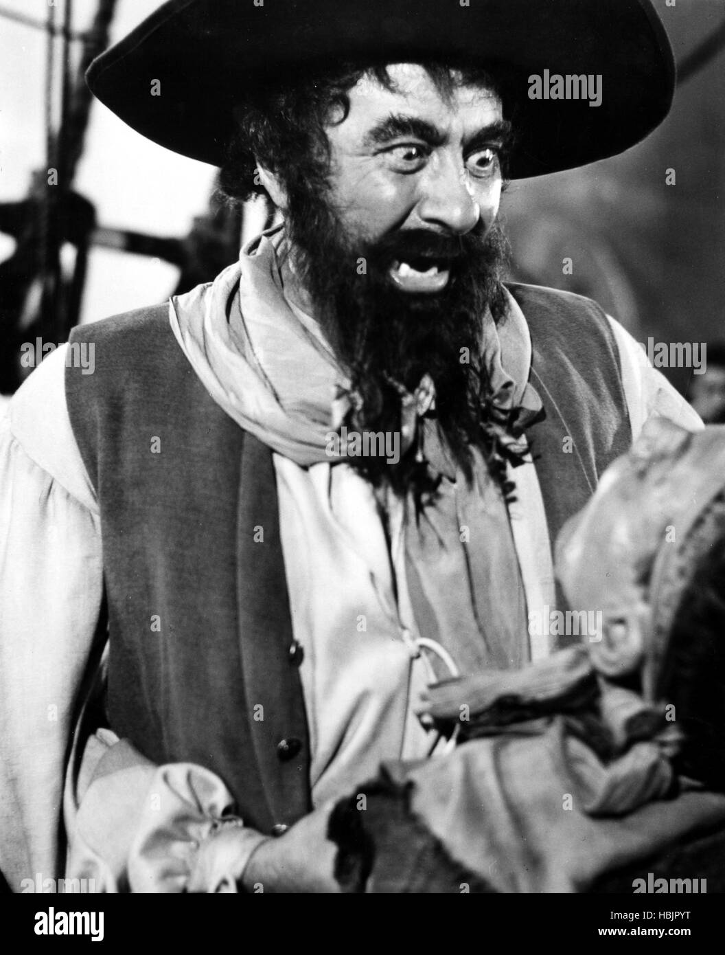 BLACKBEARD THE PIRATE, Robert Newton, 1952 Stock Photo - Alamy