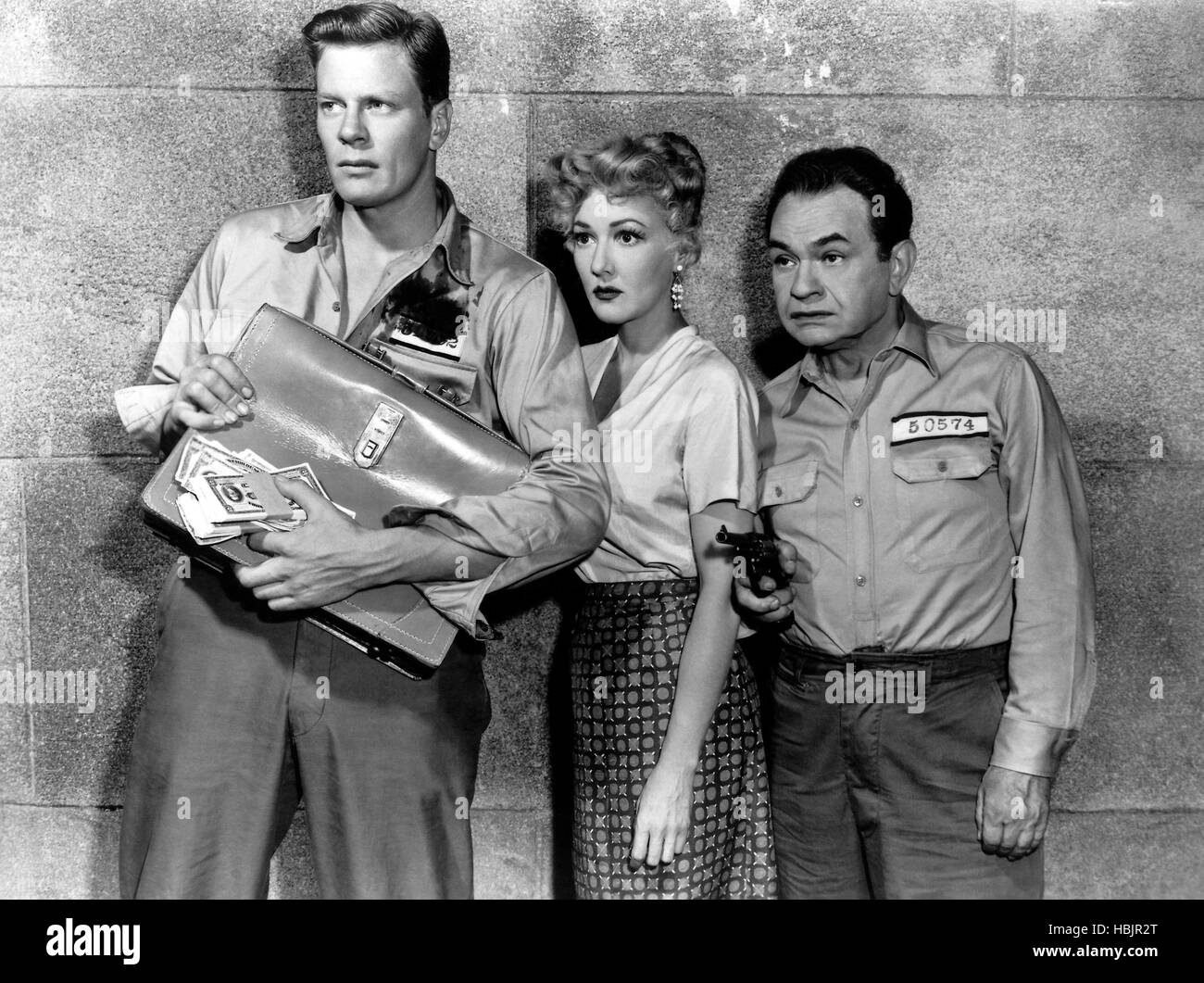 BLACK TUESDAY, Peter Graves, Jean Parker, Edward G. Robinson, 1954 ...
