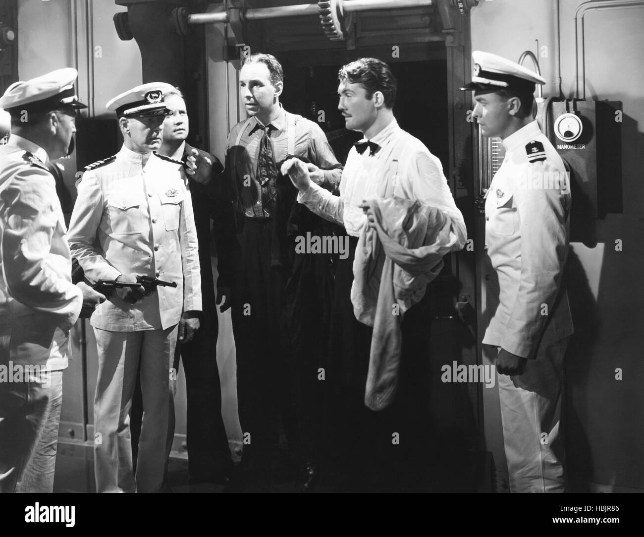 BLUE, WHITE AND PERFECT, face visible from left: Charles Trowbridge ...