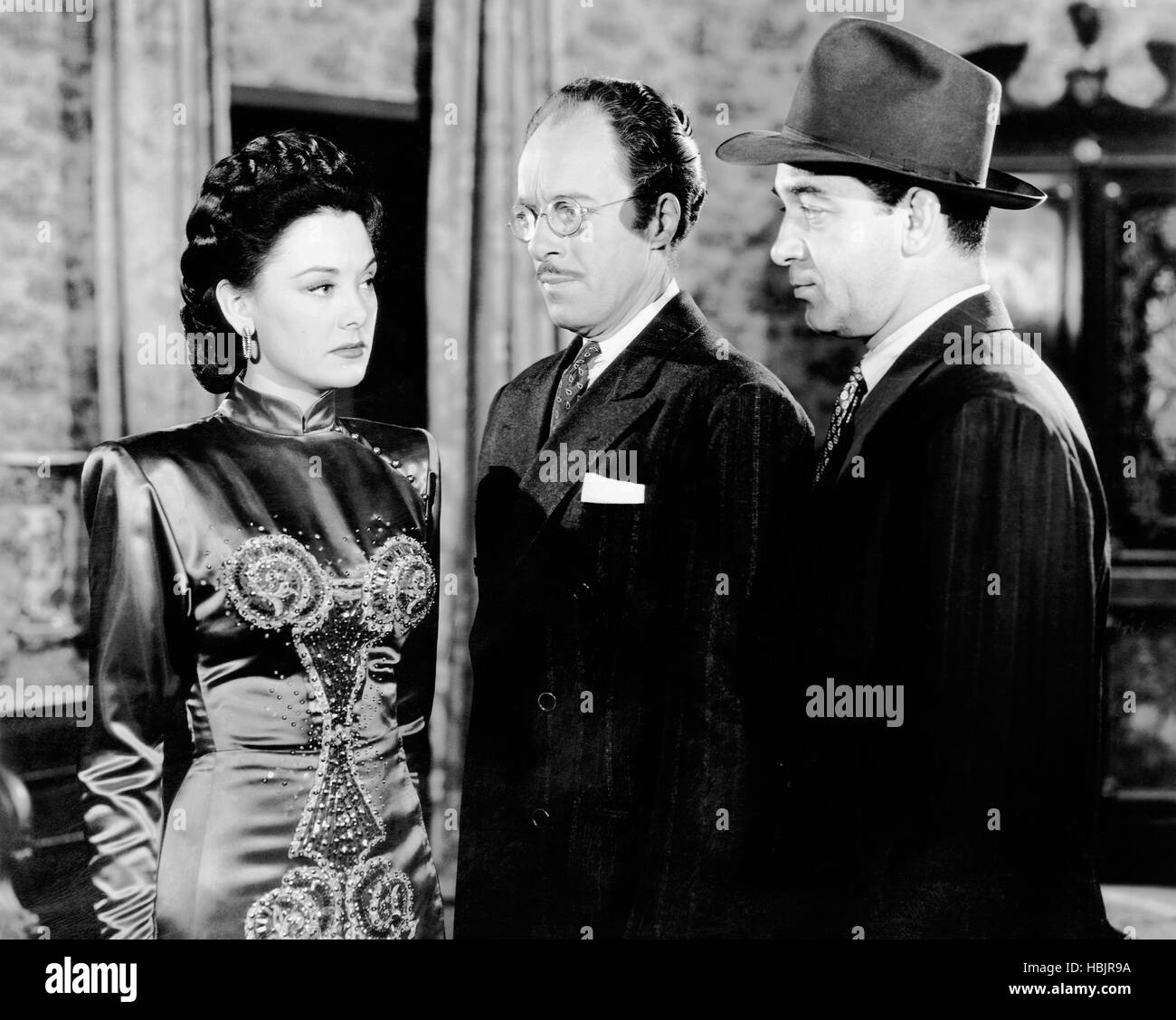 THE BLACK WIDOW, from left, Carol Forman, I. Stanford Jolley, Anthony ...