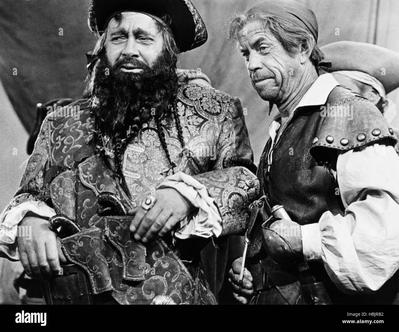 THE BOY AND THE PIRATES, from left: Murvyn Vye, Paul Guilfoyle, 1960 ...