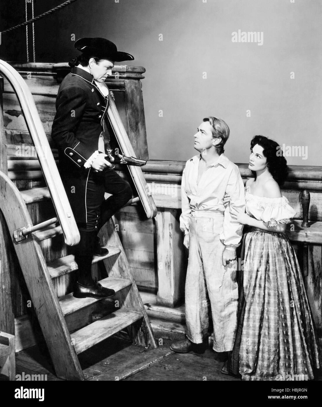 BOTANY BAY, James Mason, Alan Ladd, Patricia Medina, 1953 Stock Photo ...