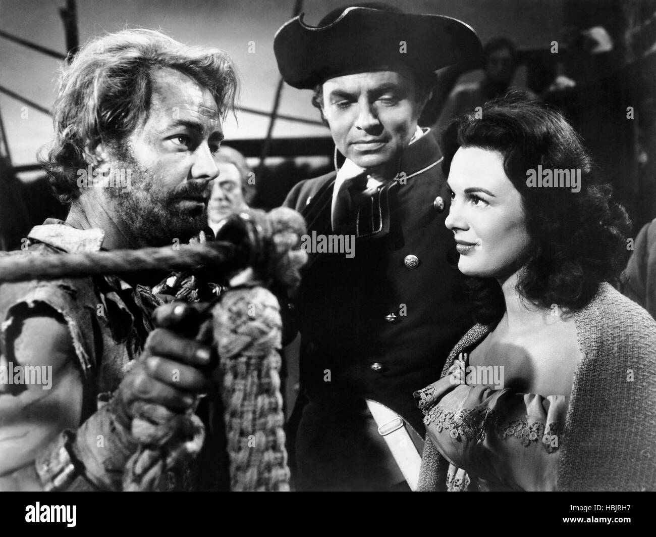 BOTANY BAY, from left, Alan Ladd, James Mason, Patricia Medina, 1953 ...