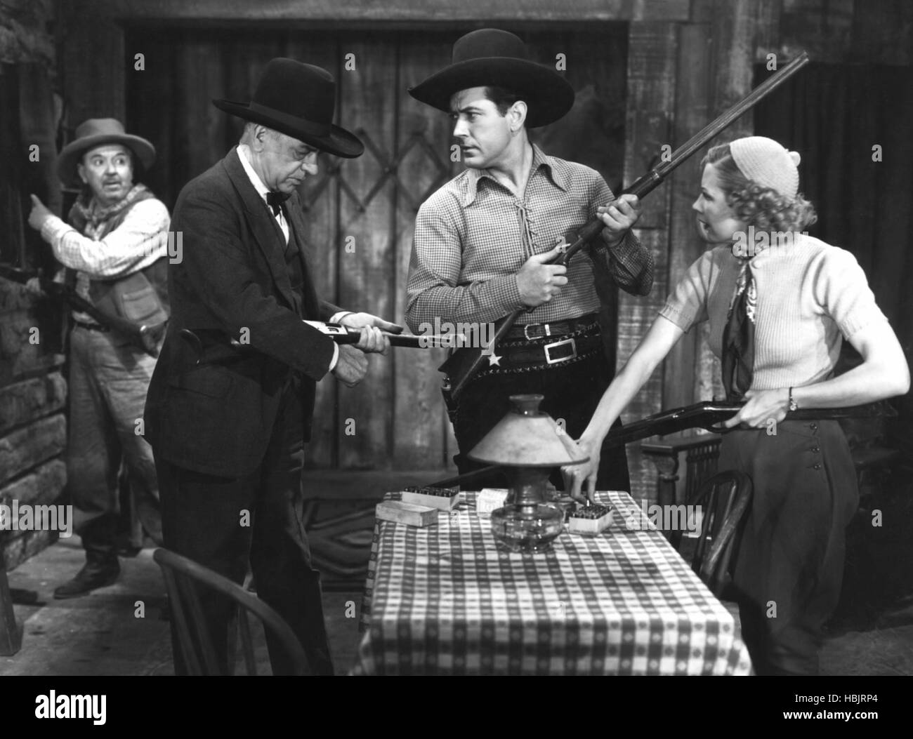 BOOTHILL BRIGADE, Horace Murphy, Frank Larue, Johnny Mack Brown, Claire ...