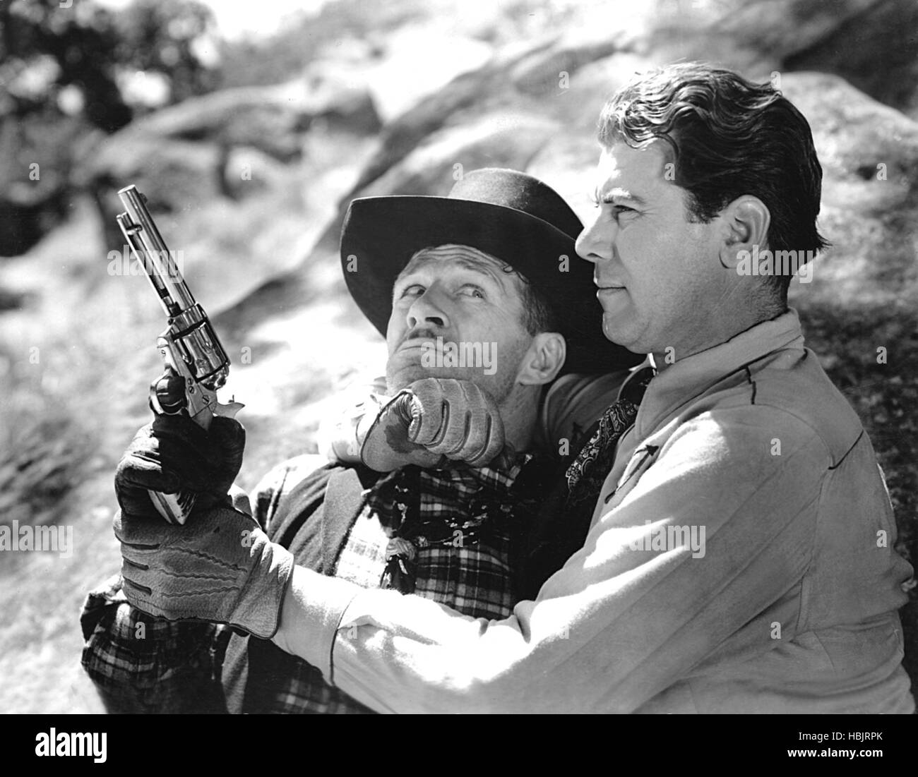 BORDER BUCKAROOS, from left: Charles King, James Newill, 1943 Stock ...