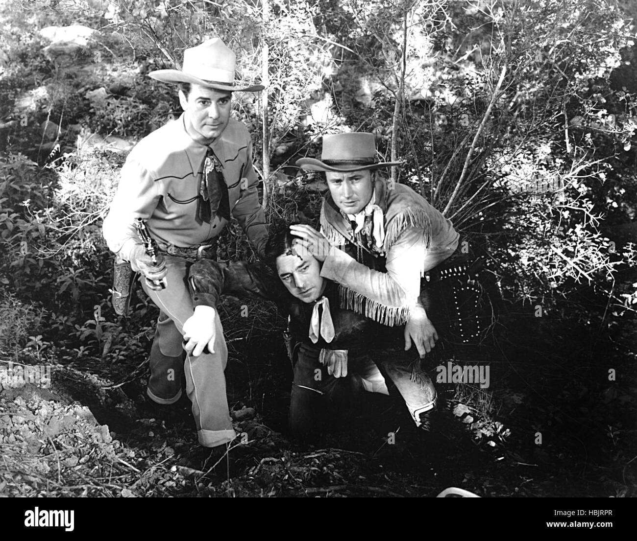 BORDER BUCKAROOS, from left: James Newill, Michael Vallon, Dave O'Brien ...