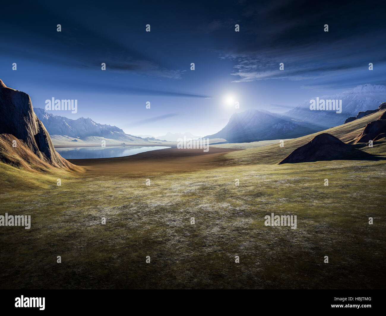Planet without atmosphere hi-res stock photography and images - Alamy
