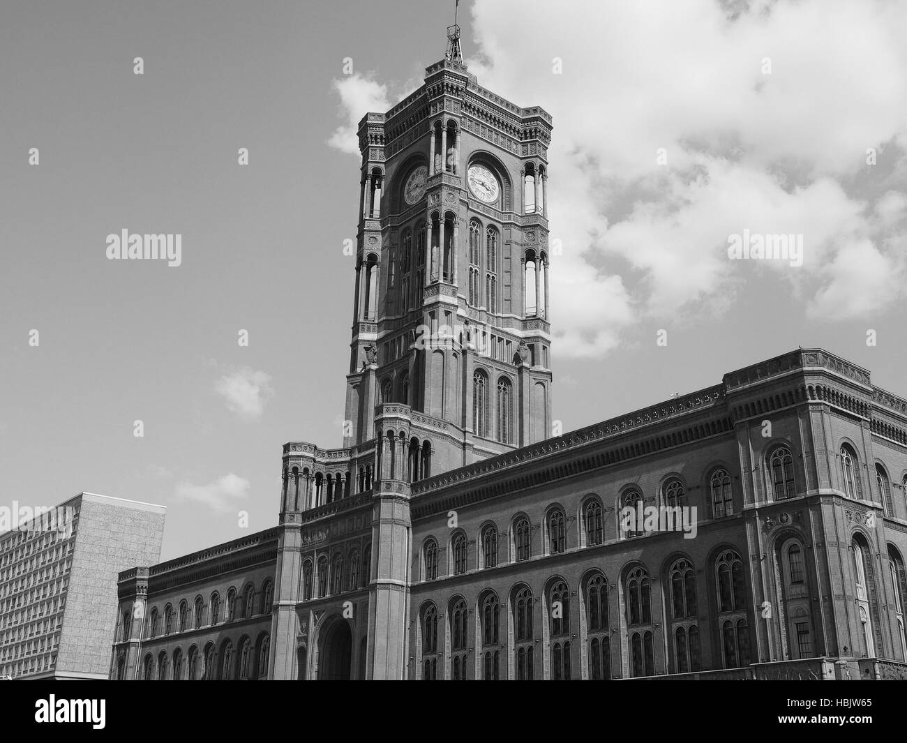 Rotes rathaus Black and White Stock Photos & Images - Alamy