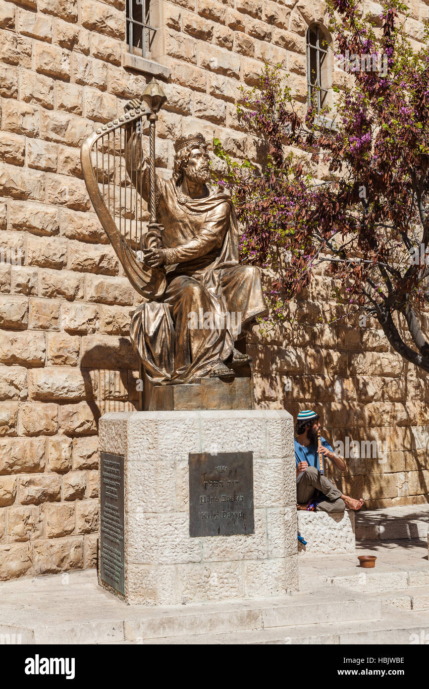 Statue of king david hi-res stock photography and images - Alamy