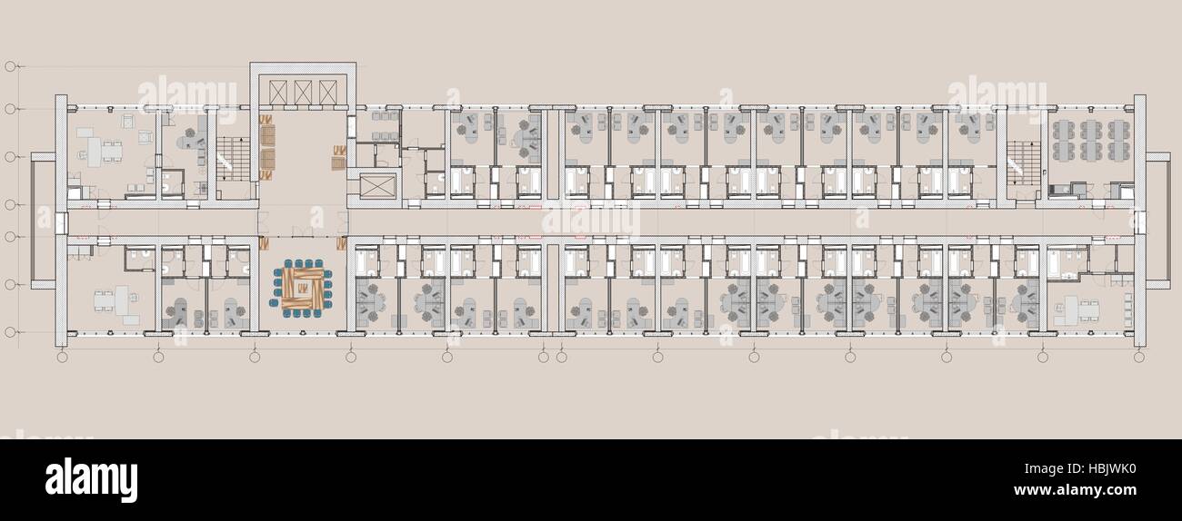 Plan Public Buildings Stock Photo - Alamy