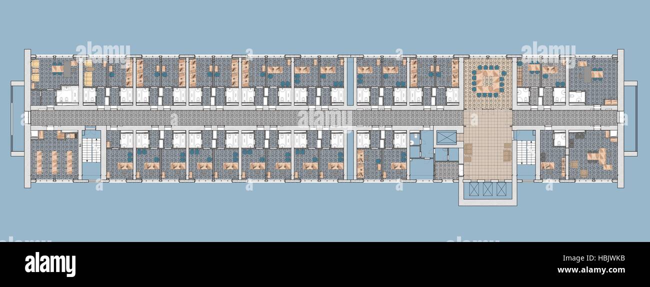 Plan Public Buildings Stock Photo - Alamy