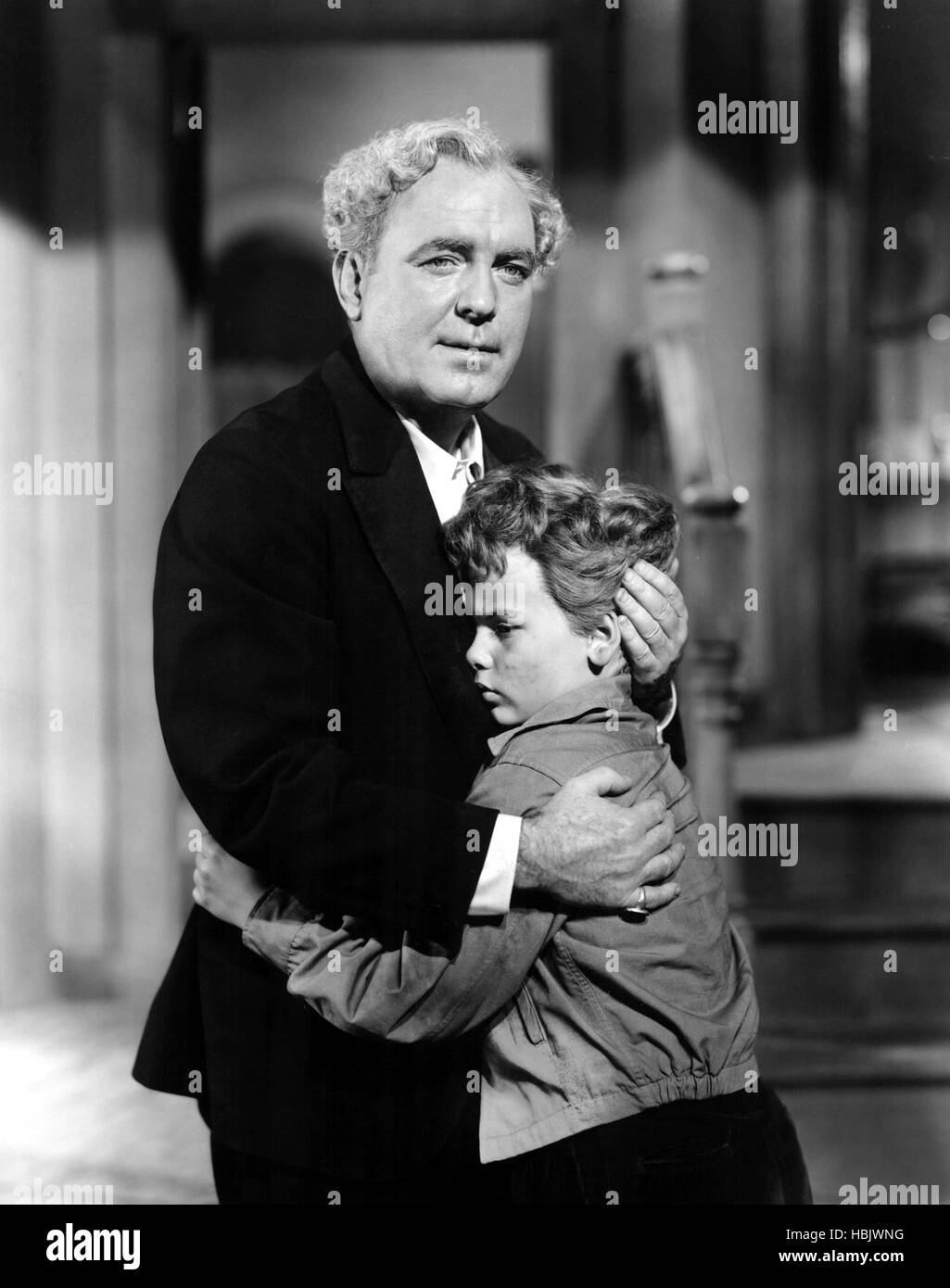 THE BOY WITH GREEN HAIR, Pat O'Brien, Dean Stockwell, 1948 Stock Photo ...