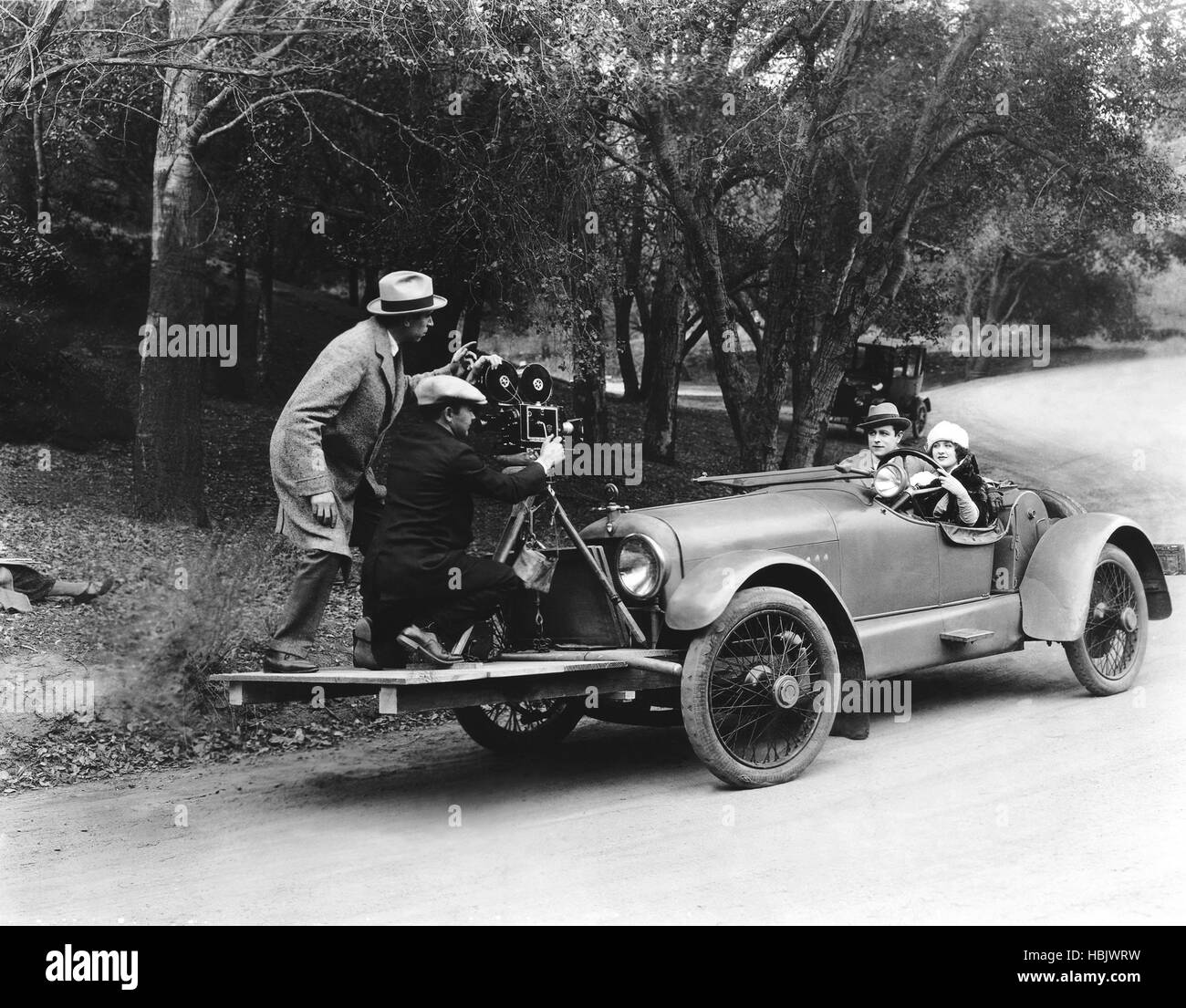 BROADWAY AFTER DARK, from left, director Monta Bell, cameraman Charles ...