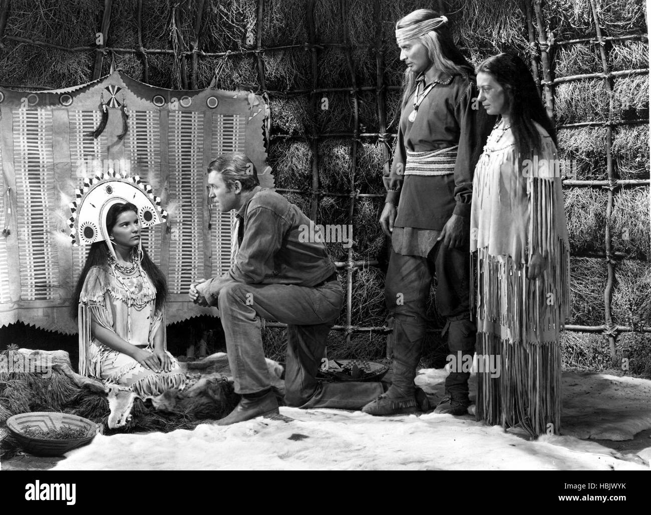 BROKEN ARROW, Debra Paget, James Stewart, Jeff Chandler, Argentina ...