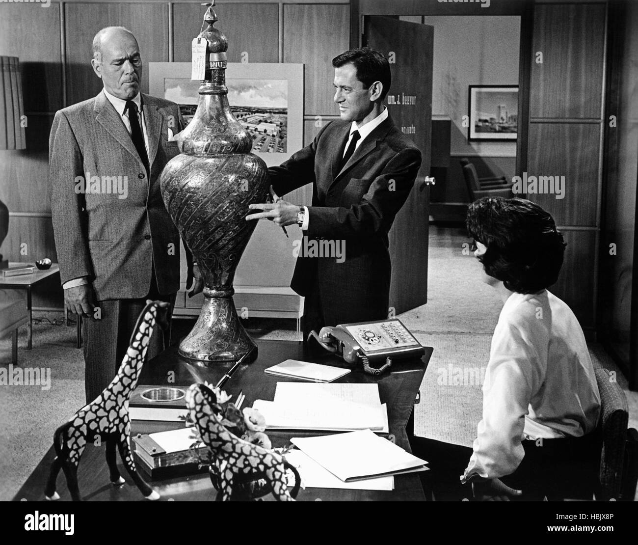 THE BRASS BOTTLE, Philip Ober, Tony Randall, 1964 Stock Photo - Alamy
