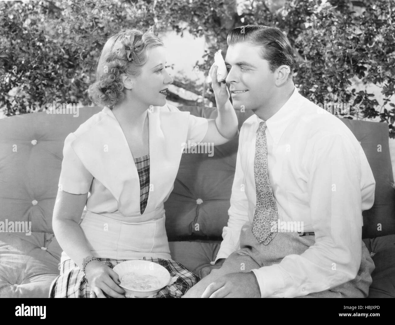 BROADWAY HOSTESS, from left: Genevieve Tobin, Lyle Talbot, 1935 Stock ...