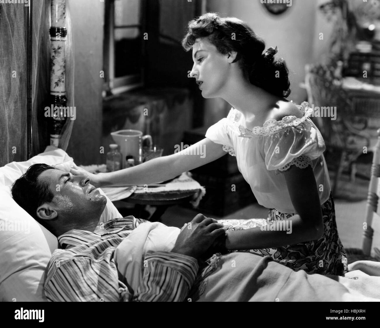 THE BRIBE, from left: John Hodiak, Ava Gardner, 1949 Stock Photo - Alamy