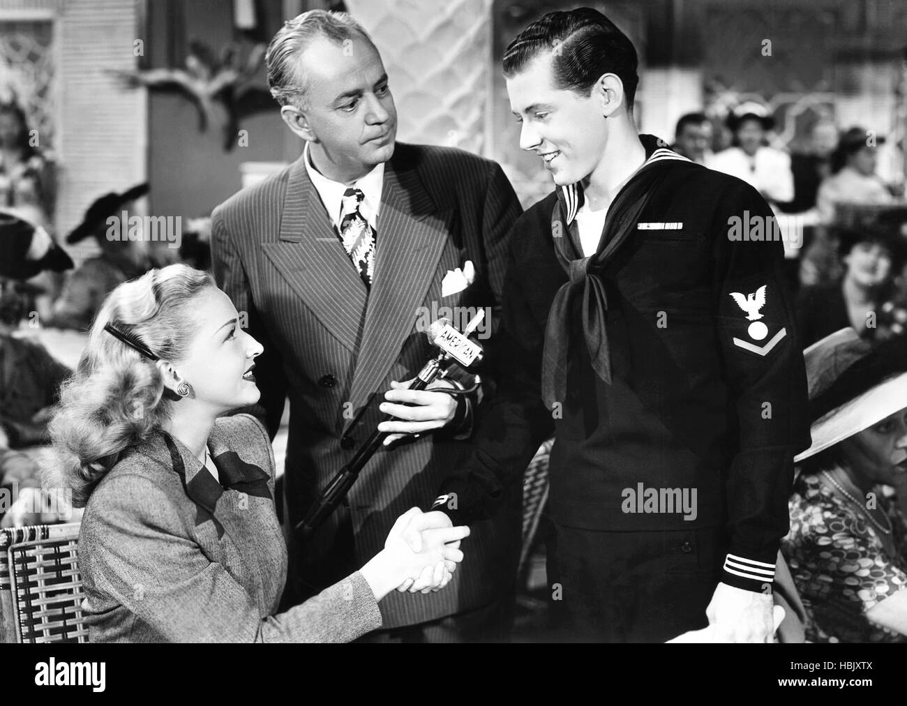 BREAKFAST IN HOLLYWOOD, from left: Bonita Granville, Tom Breneman ...