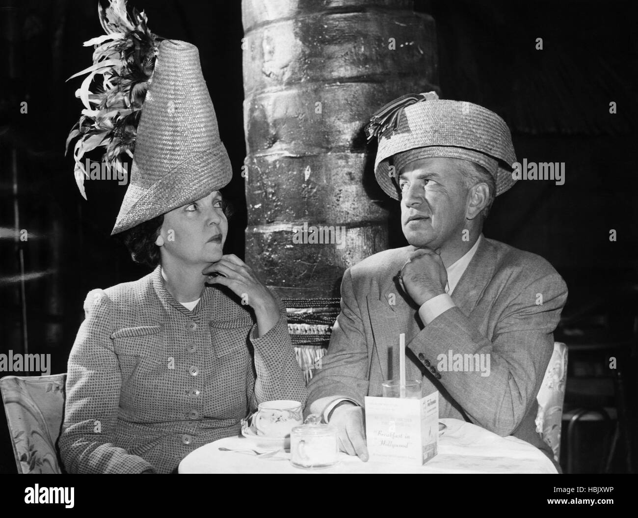 BREAKFAST IN HOLLYWOOD, from left, ZaSu Pitts, Tom Breneman, 1946 Stock ...