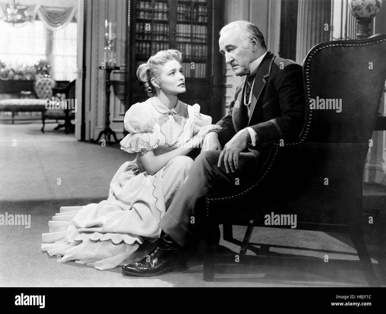 BRIGHT LEAF, from left, Patricia Neal, Donald Crisp, 1950 Stock Photo ...