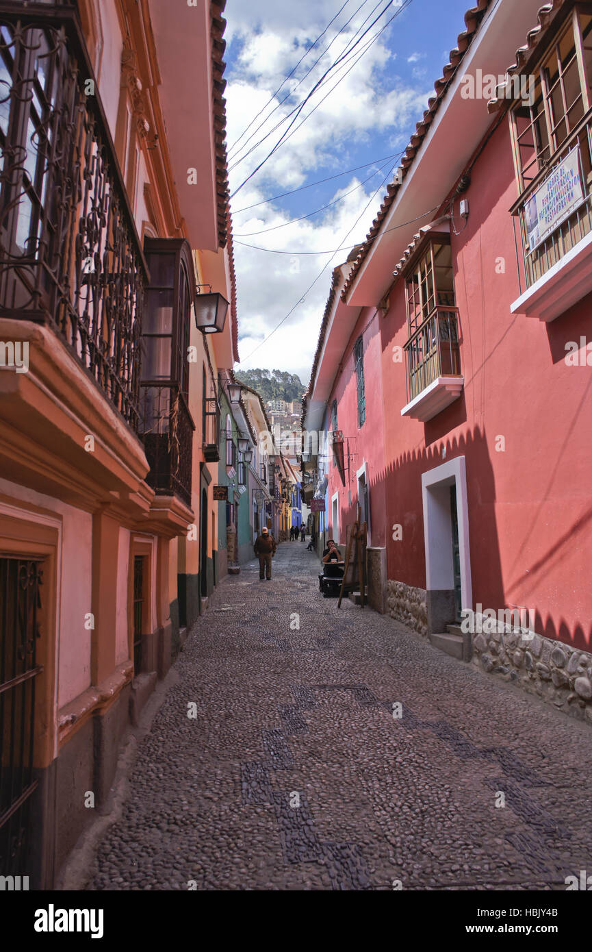 La Paz, Peru Stock Photo - Alamy