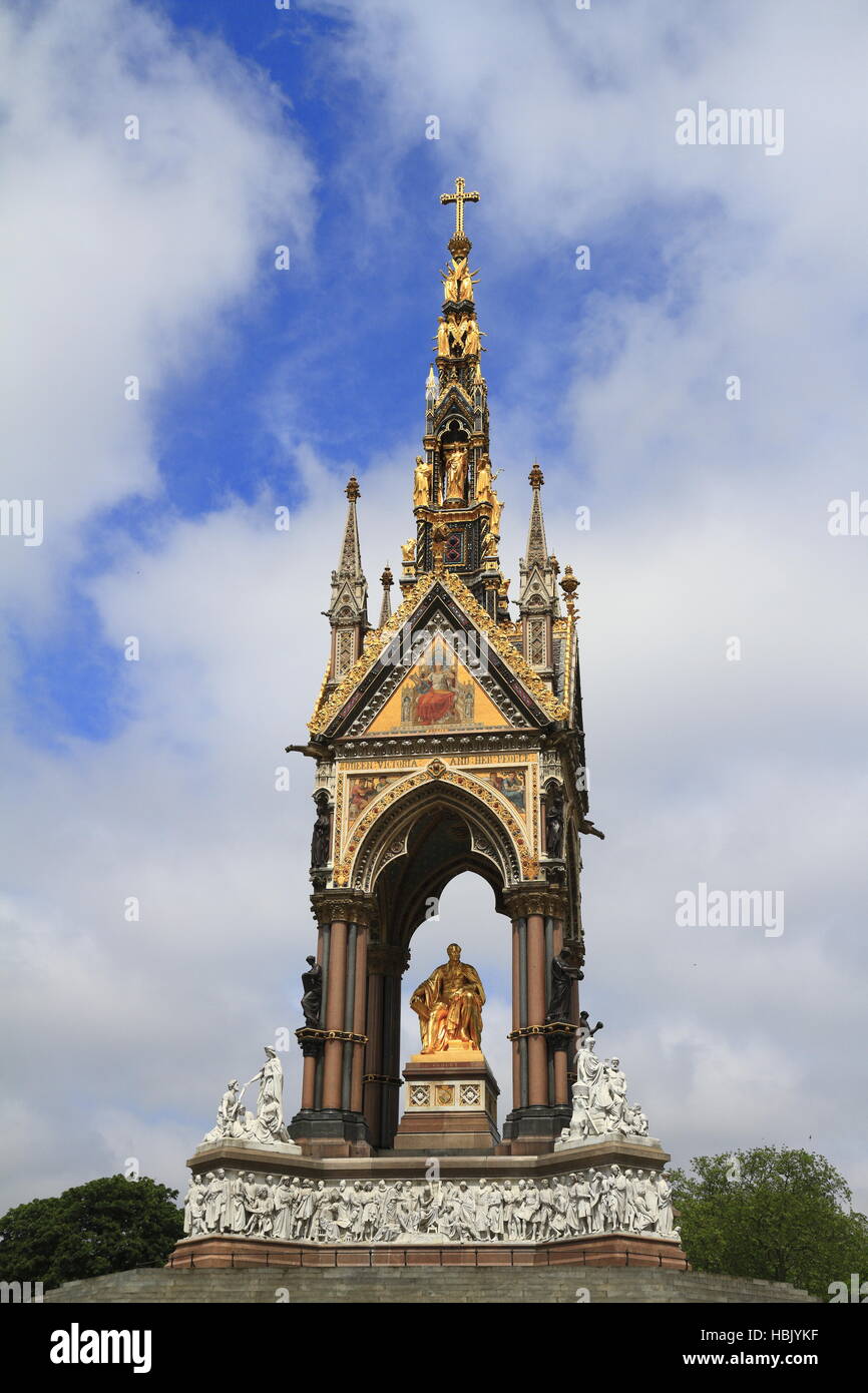 The Albert Memorial, London Stock Photo - Alamy