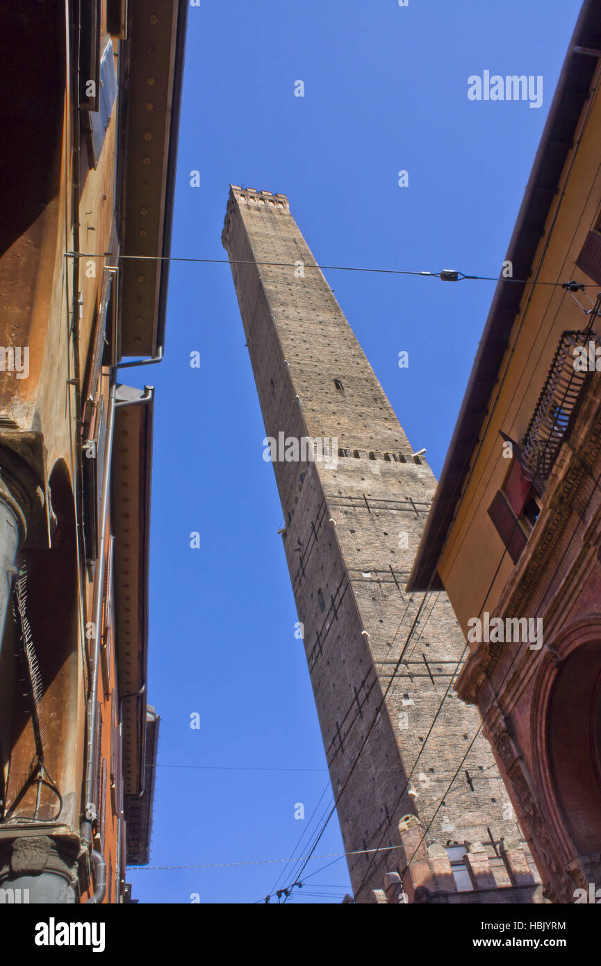 Due Torri, Bologna, Italy Stock Photo - Alamy