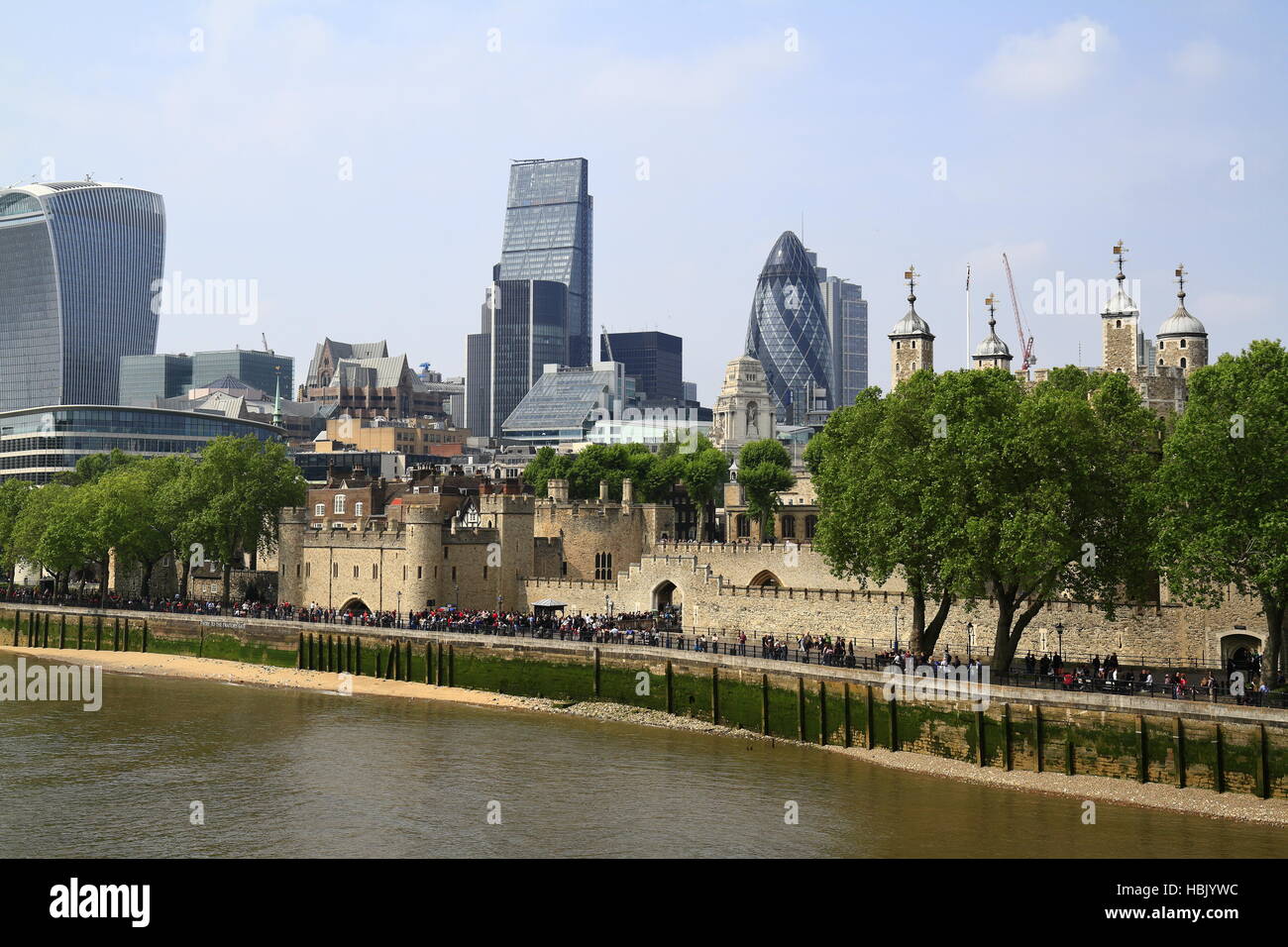 Beautiful London skyline Stock Photo - Alamy
