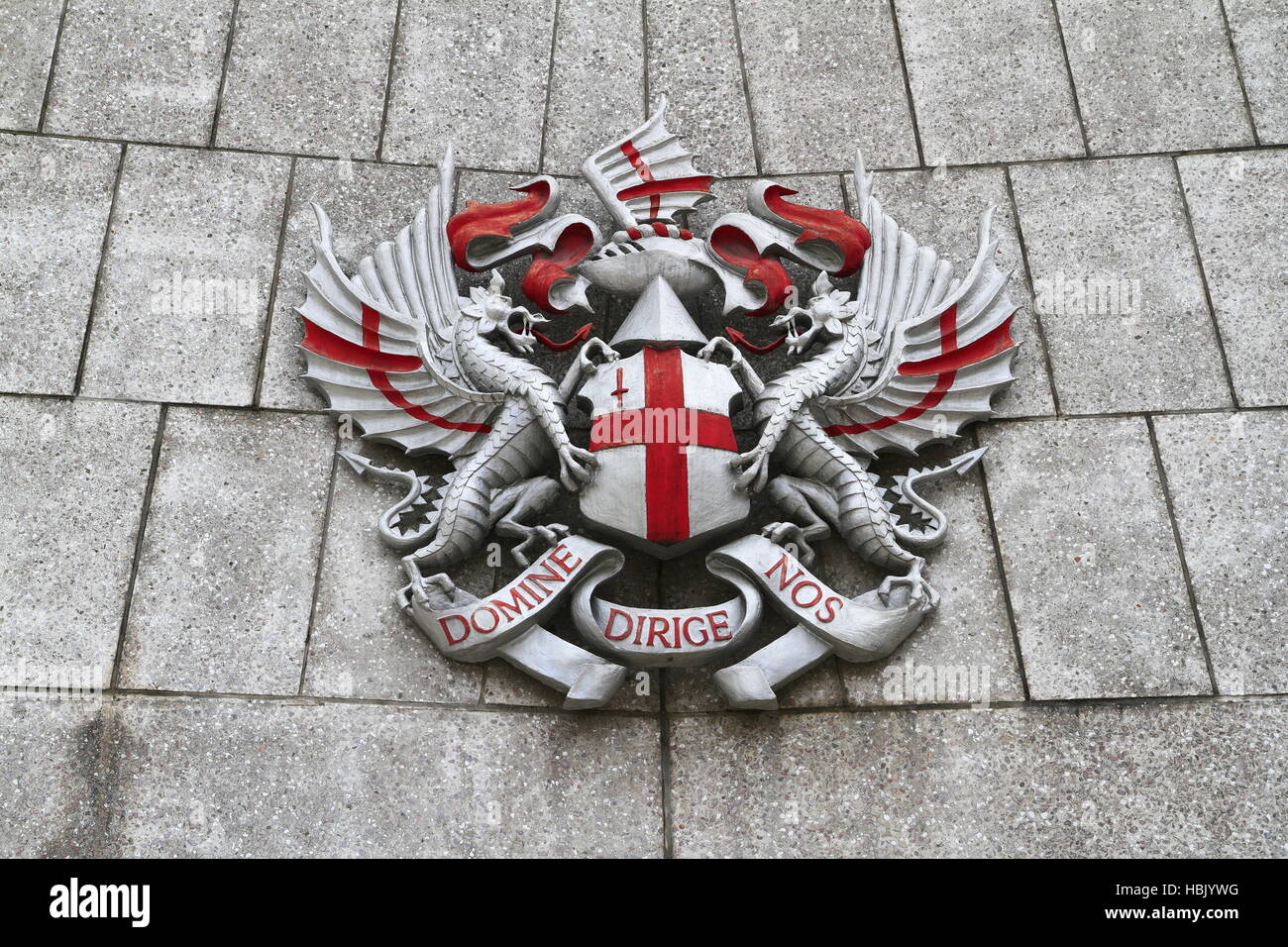 City of london crest hi-res stock photography and images - Alamy