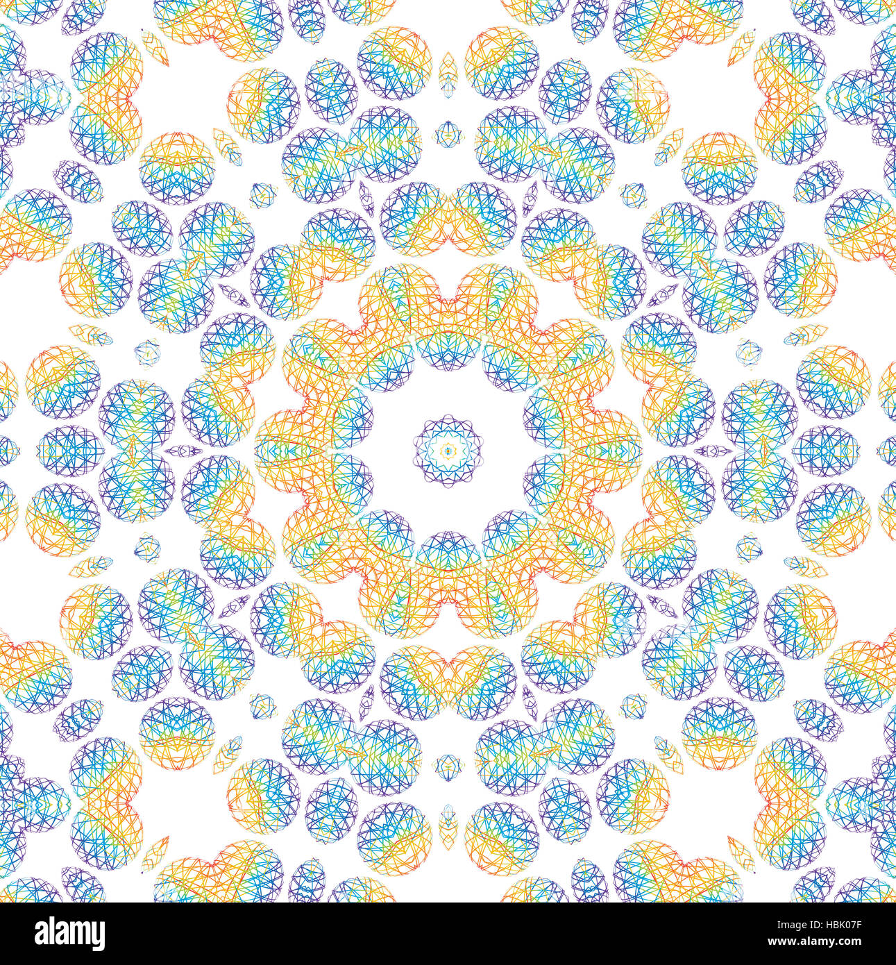 Abstract color pattern on white Stock Photo - Alamy