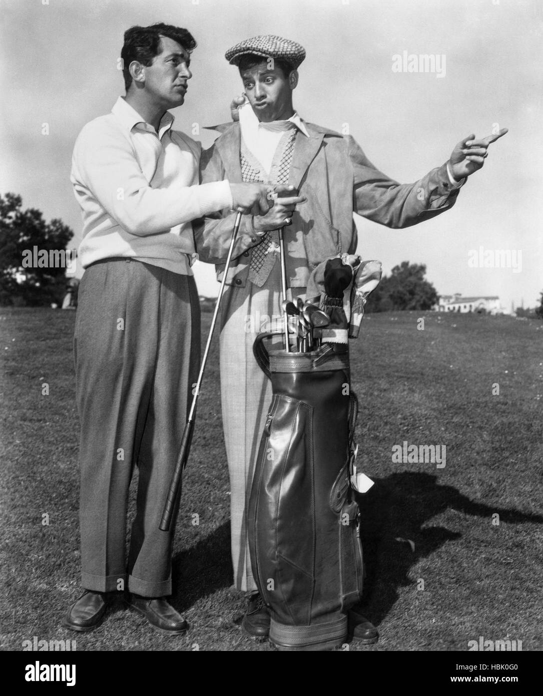 THE CADDY, from left: Dean Martin, Jerry Lewis, 1953 Stock Photo - Alamy