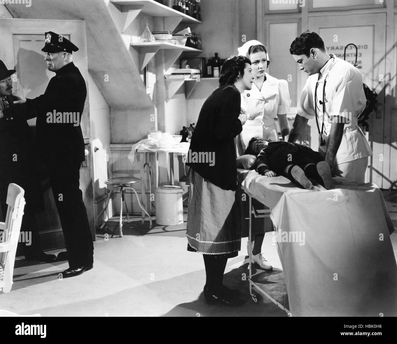 CALLING DR. KILDARE, from left: Robert Homans (policeman), Dorothy ...
