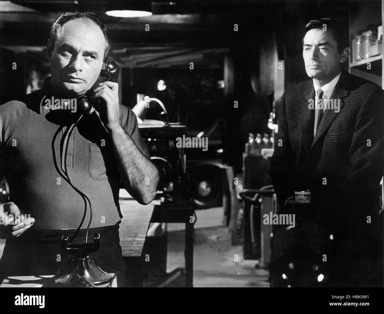 CAPE FEAR, Martin Balsam, Gregory Peck, 1962 Stock Photo - Alamy