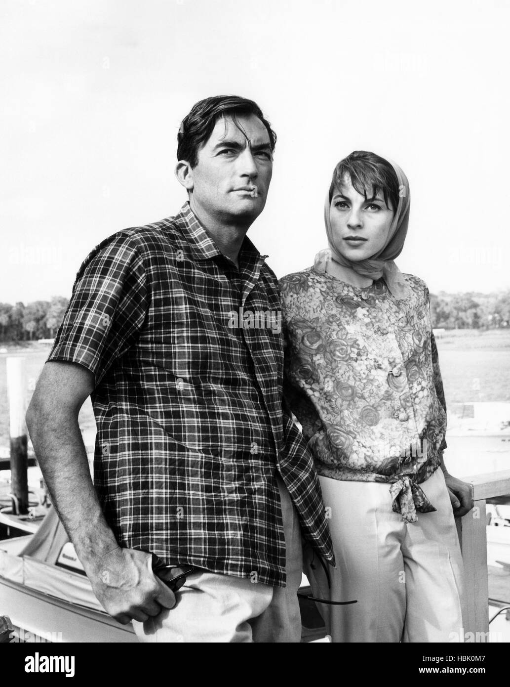 CAPE FEAR, from left: husband and wife Gregory Peck and Veronique ...