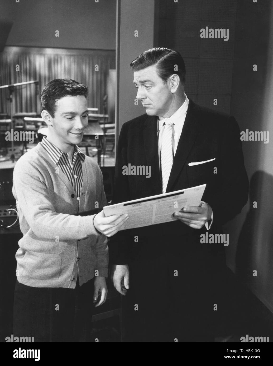 CALYPSO HEAT WAVE, from left: Joel Grey, Paul Langton, 1957 Stock Photo ...