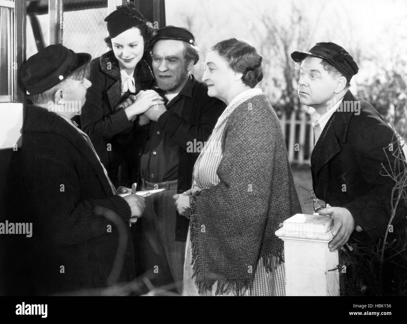 CAPTAIN HURRICANE, l-r: Henry Travers, Helen Mack, James Barton, Helen ...