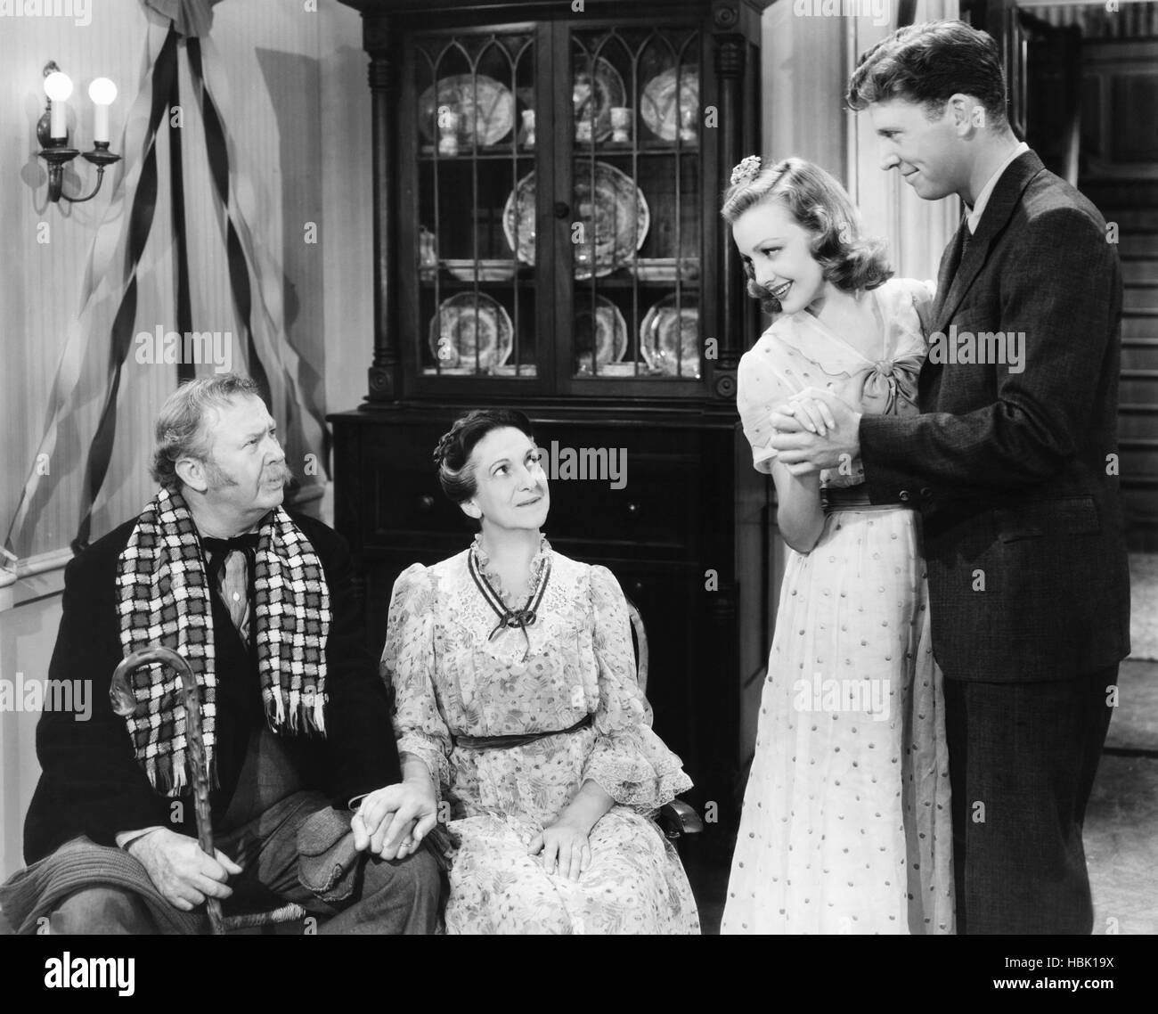 THE CAPTAIN IS A LADY, from left: Charles Coburn, Beulah Bondi ...