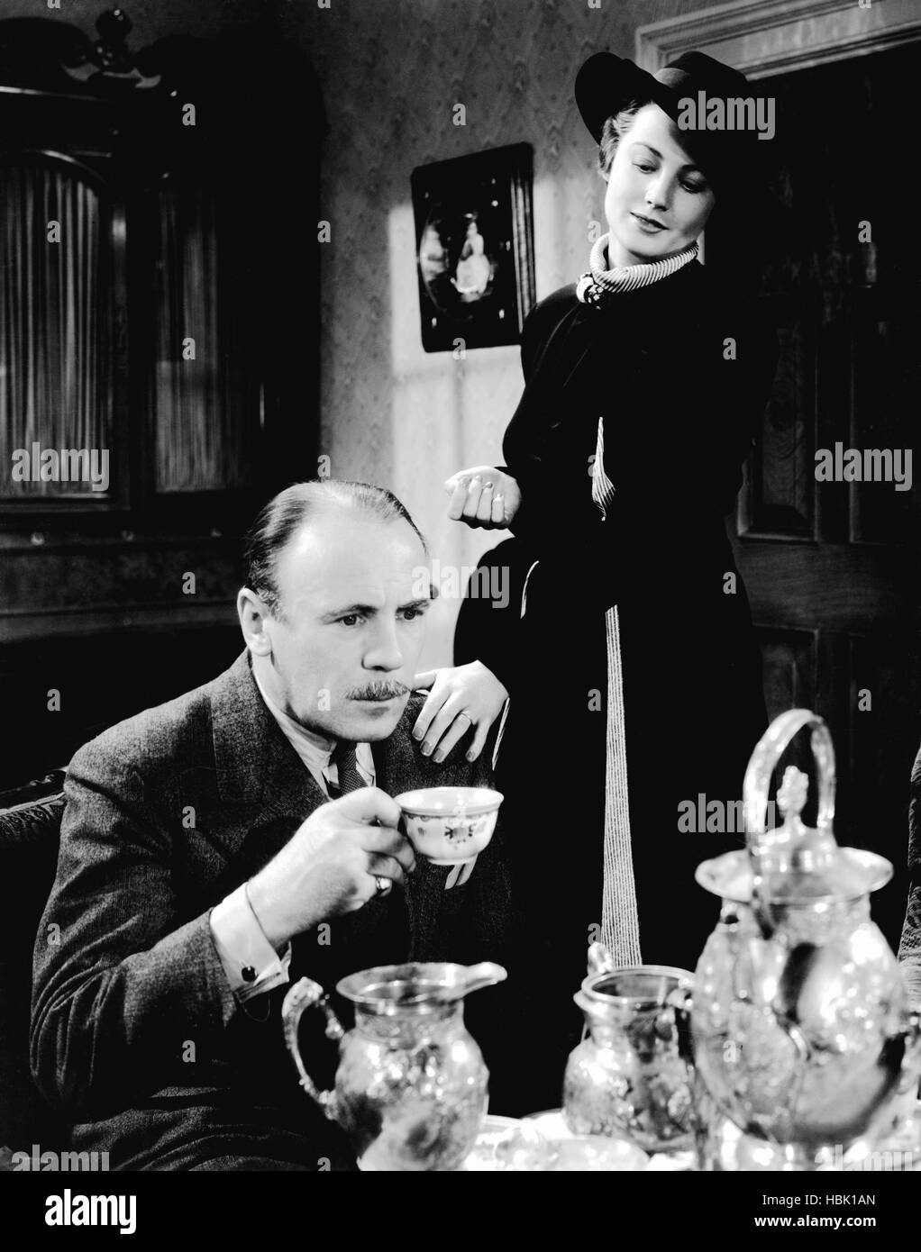 CALL IT A DAY, from left: Roland Young, Frieda Inescourt, 1937 Stock ...