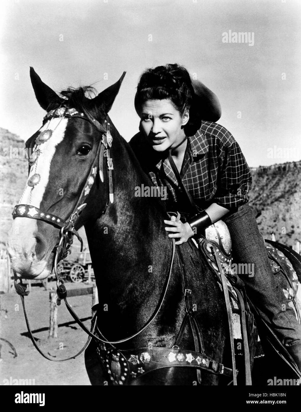 CALAMITY JANE AND SAM BASS, Yvonne De Carlo, 1949 Stock Photo - Alamy