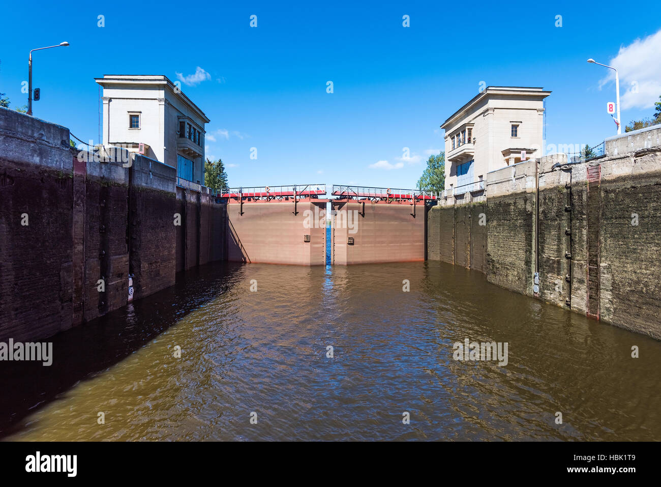 gateway on channel ships Stock Photo - Alamy